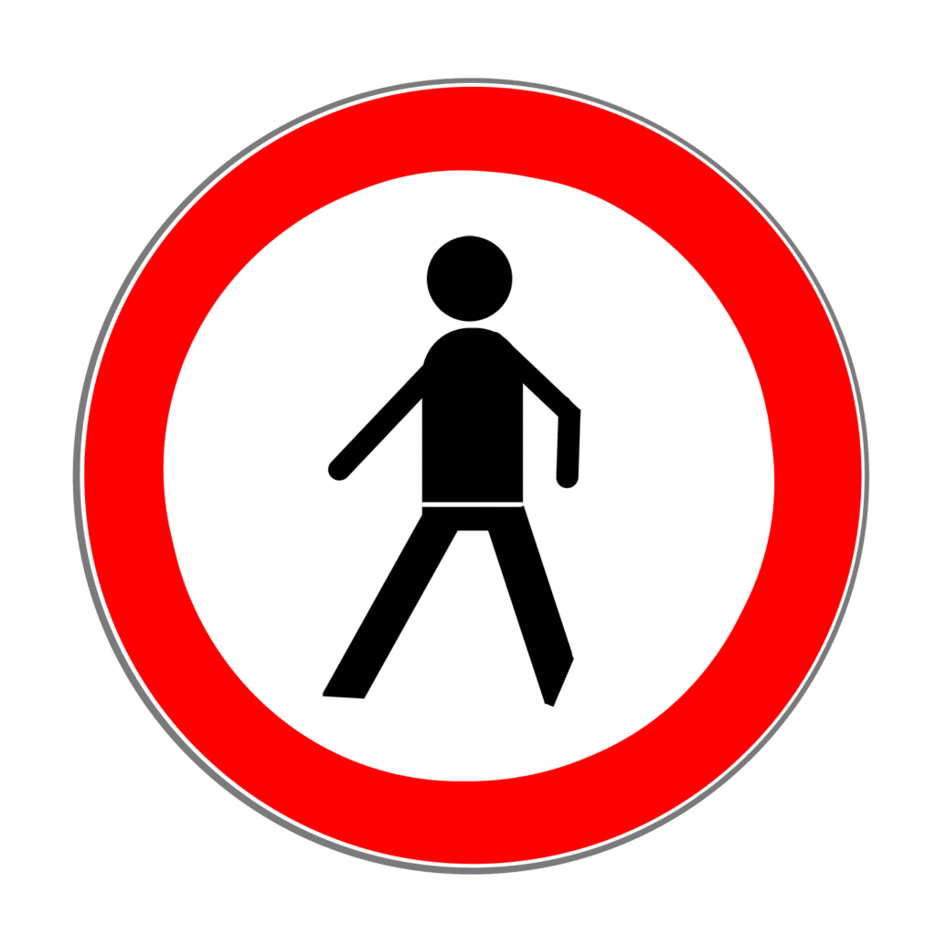 Durchfahrt/Einfahrt verboten: Schilder und Bußgelder?