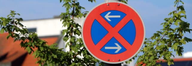 Wo Ist Das Halten Verboten An Engen